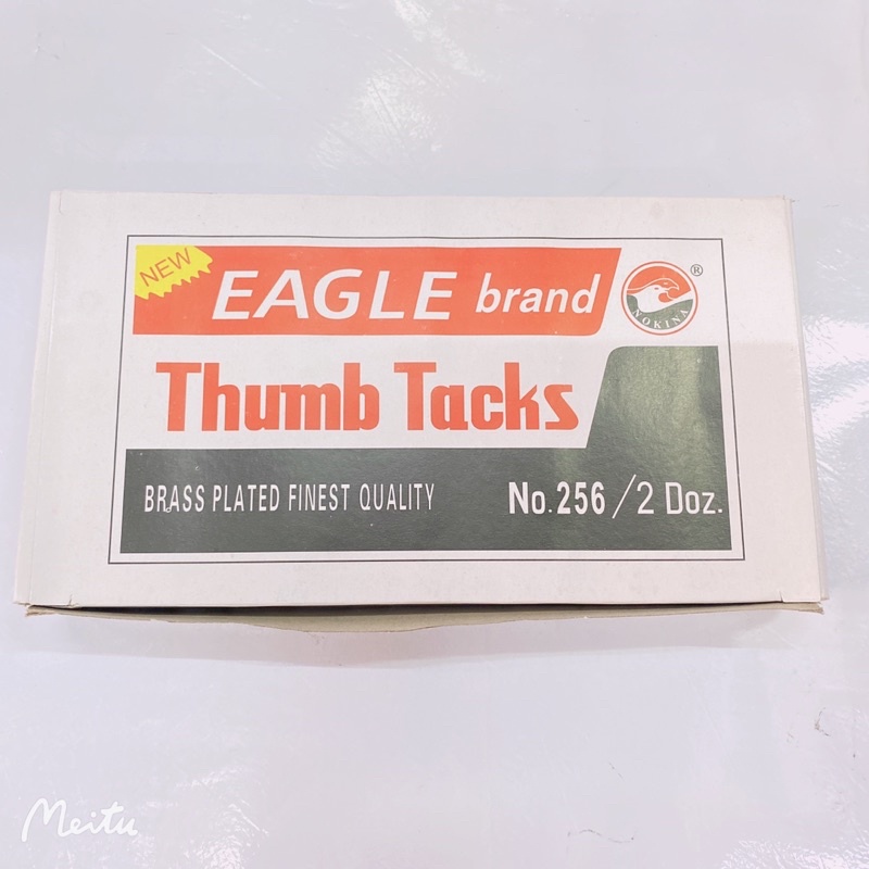 Eagle and S&D brand thumb tacks 2doz per small box | Shopee Philippines
