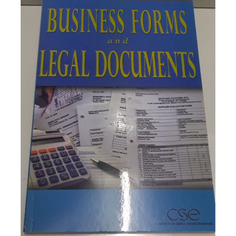 BUSINESS FORMS & LEGAL DOCUMENTS | Shopee Philippines