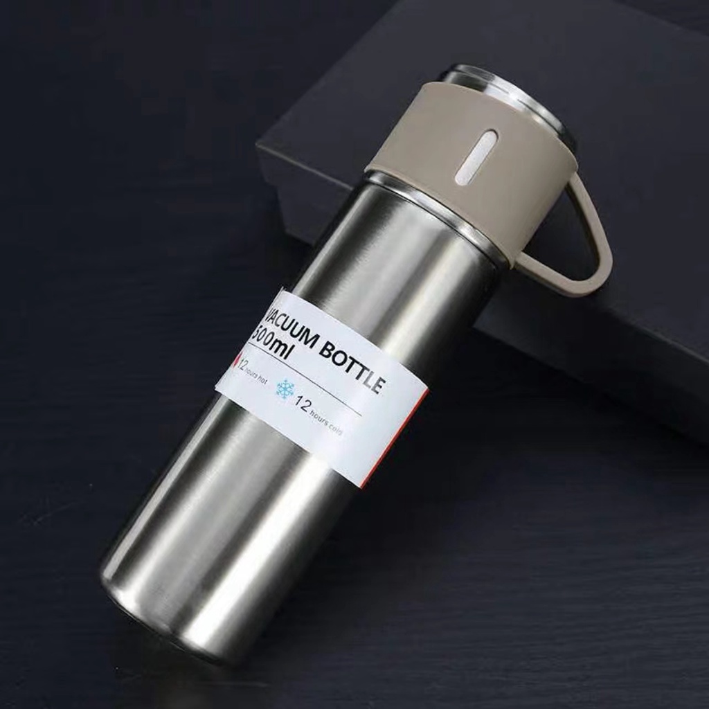 Top Grade Stainless Steel Thermos Flask w/ Gift Box 500ml Modern ...