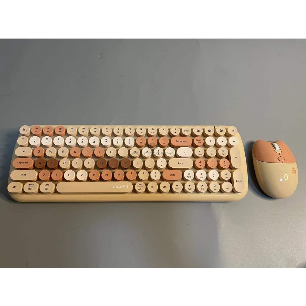 MOFII Candy BT Wireless Bluetooth Keyboard Mixed Color Mini Cute ...