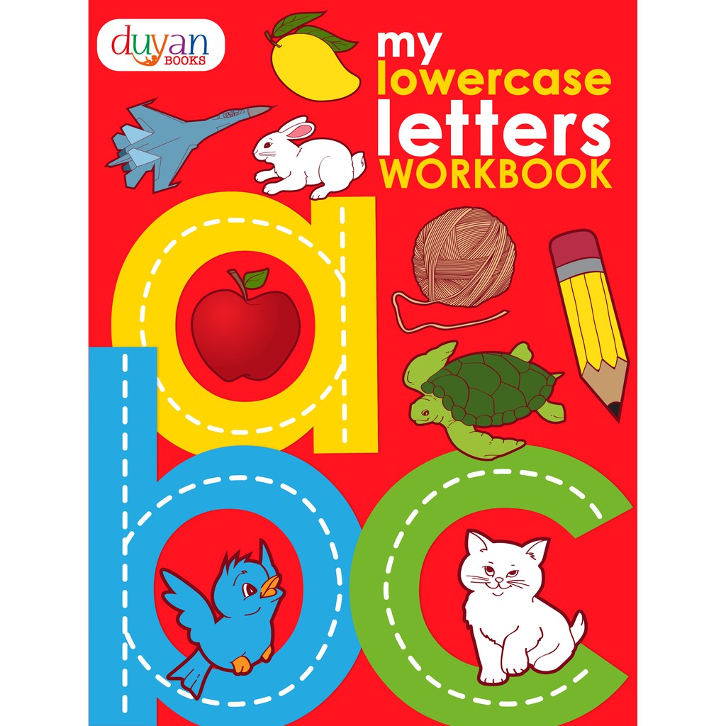 My Lowercase Letters Workbook - For Kids Ages 3+ | Shopee Philippines