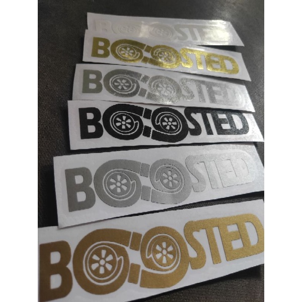 boosted decal sticker | Shopee Philippines