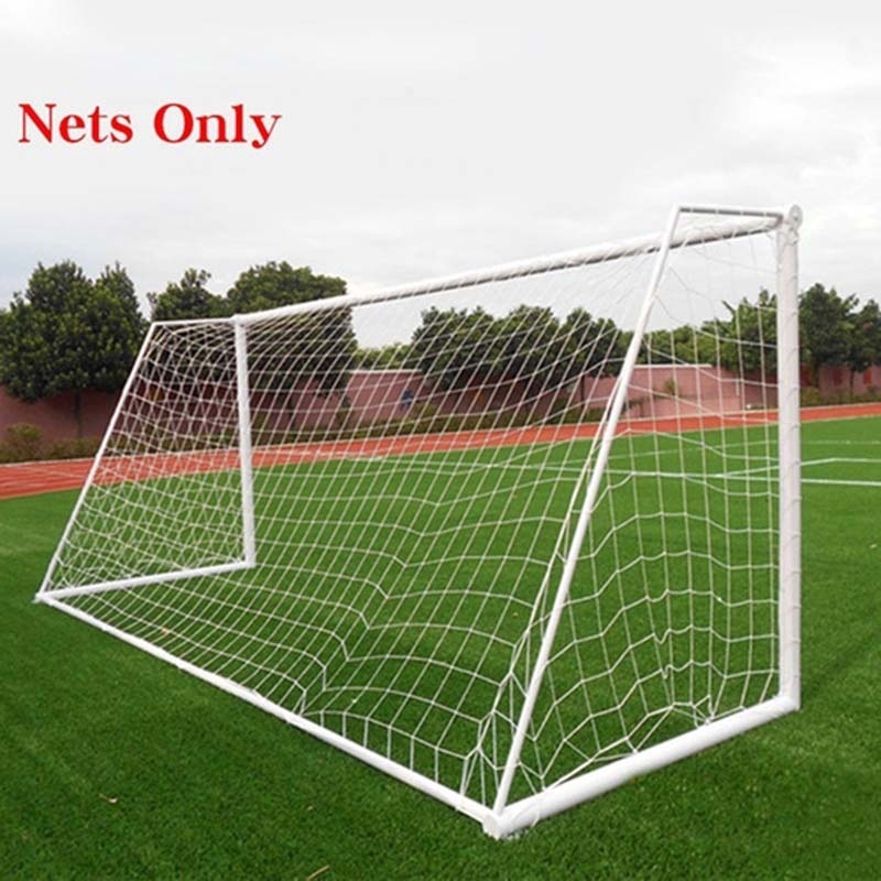 Full Size Football Soccer Goal Net Sports Match Training for Kids Adlut ...