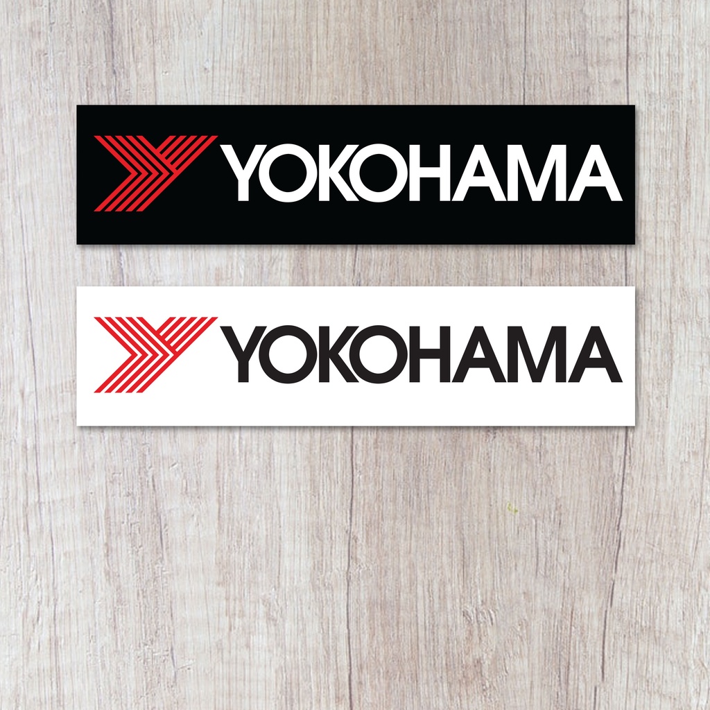 Yokohama Logo - vinyl laminated sticker | Shopee Philippines