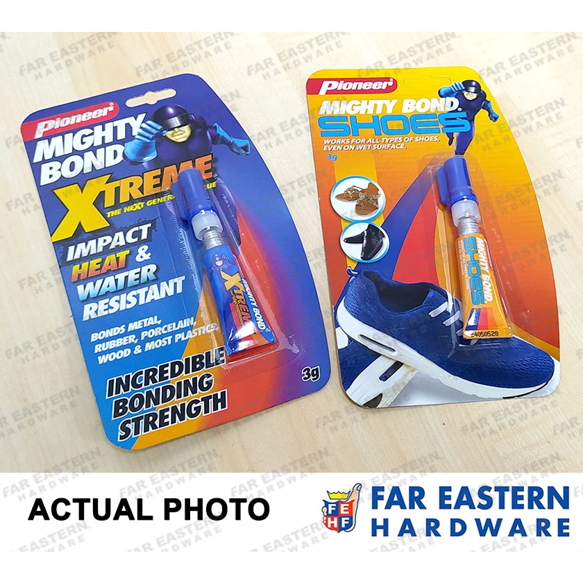 PIONEER Mighty Bond Instant Super Glue Shoes Glue Extreme Shoe Repair ...