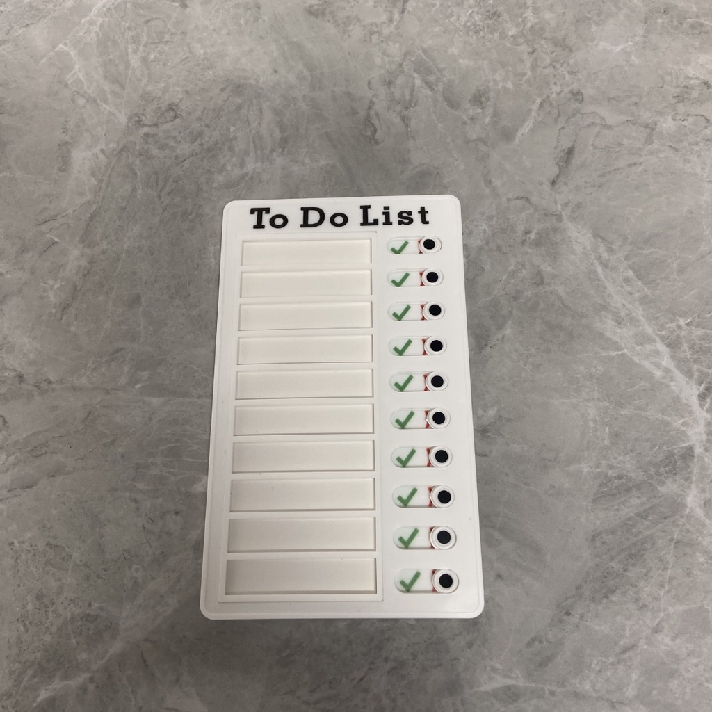 Multi-purpose Wall Hanging Checklist Memo Boards Adjustable My Chores Checklist Board for RV ...