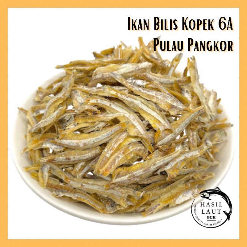 Ikan Bilis Kopek 6A Pulau Pangkor terompang 江鱼仔肉 6A (500g) | Shopee ...