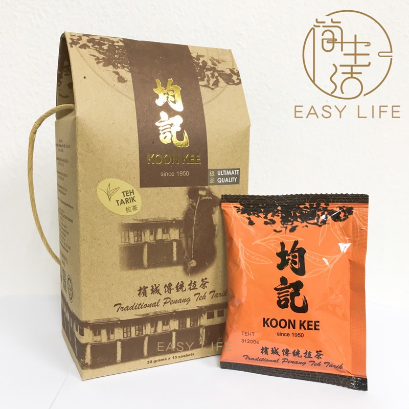 KOON KEE Traditional Penang Teh Tarik 15 sachets 均记奶茶 槟城传统拉茶 | Shopee ...