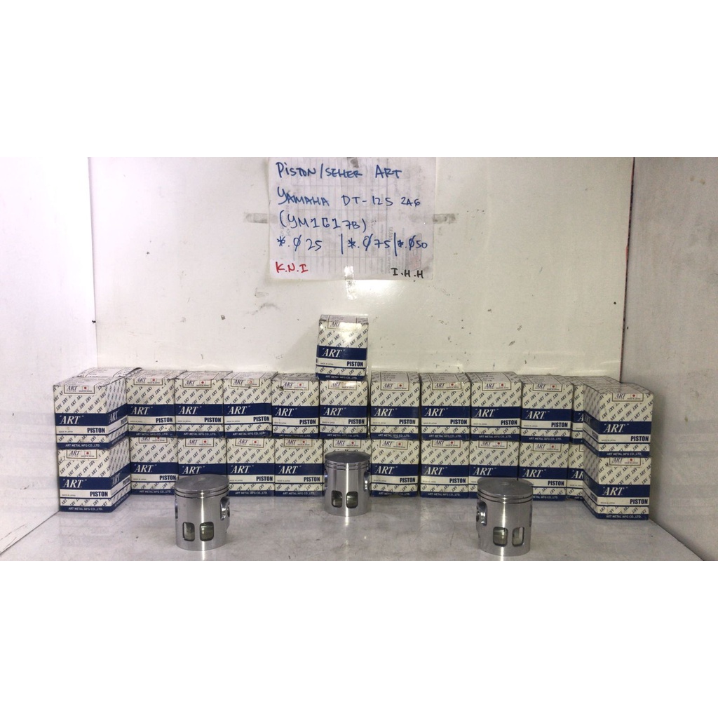Yamaha DT 125 ART Japan Piston | Shopee Philippines