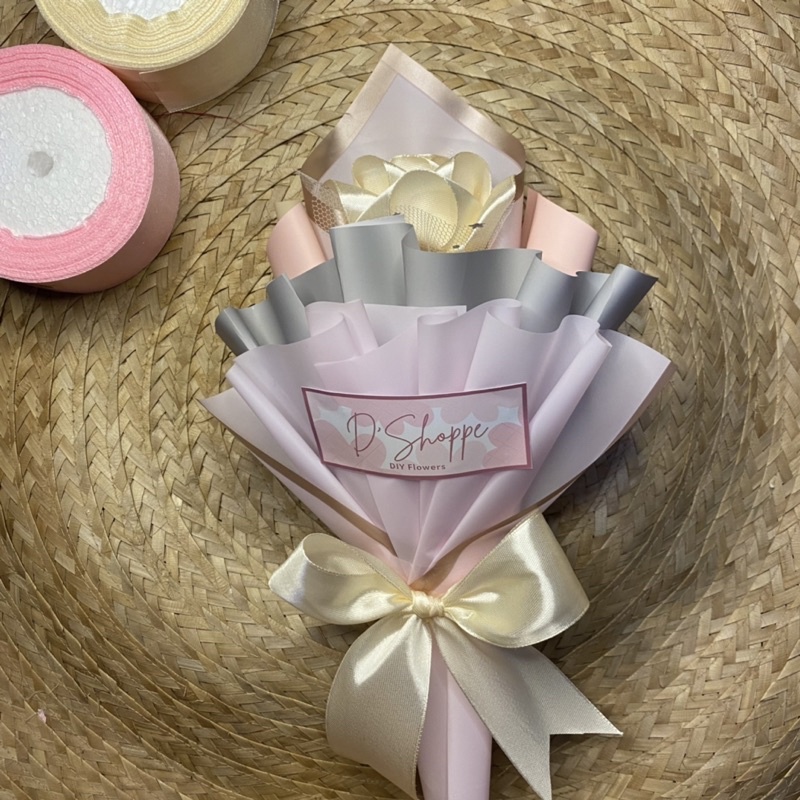 DIY mini bouquet (1pc flower) | Shopee Philippines