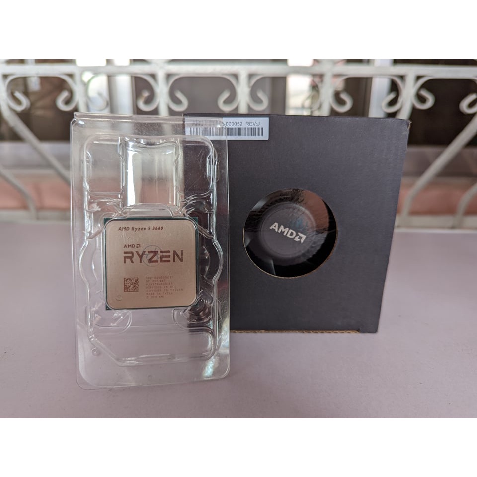 AMD Ryzen 5 3600 MPK AM4 Processor (tray type w/ wraith cooler ...