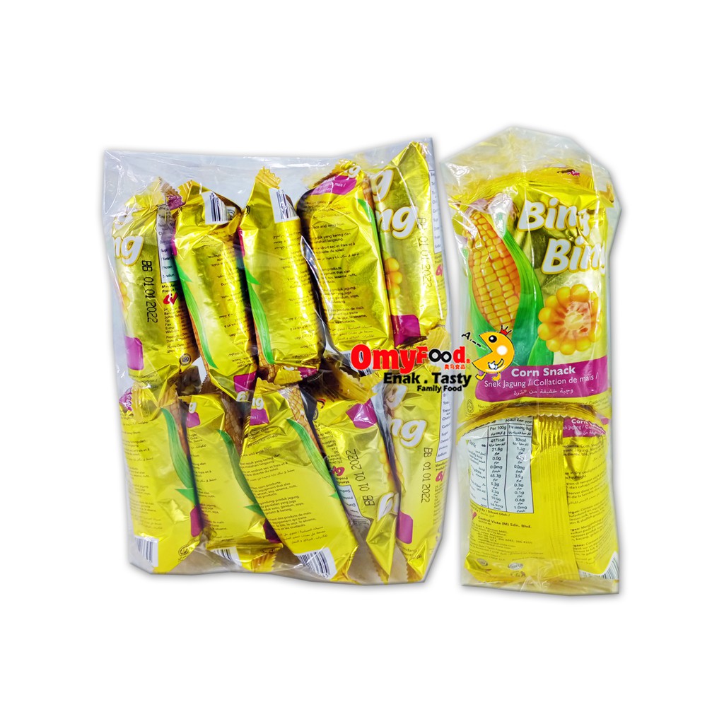 8pcs Bika Bagi-Bagi Pika Corn Stick, Big D, Bing Bing [Chocolate ...
