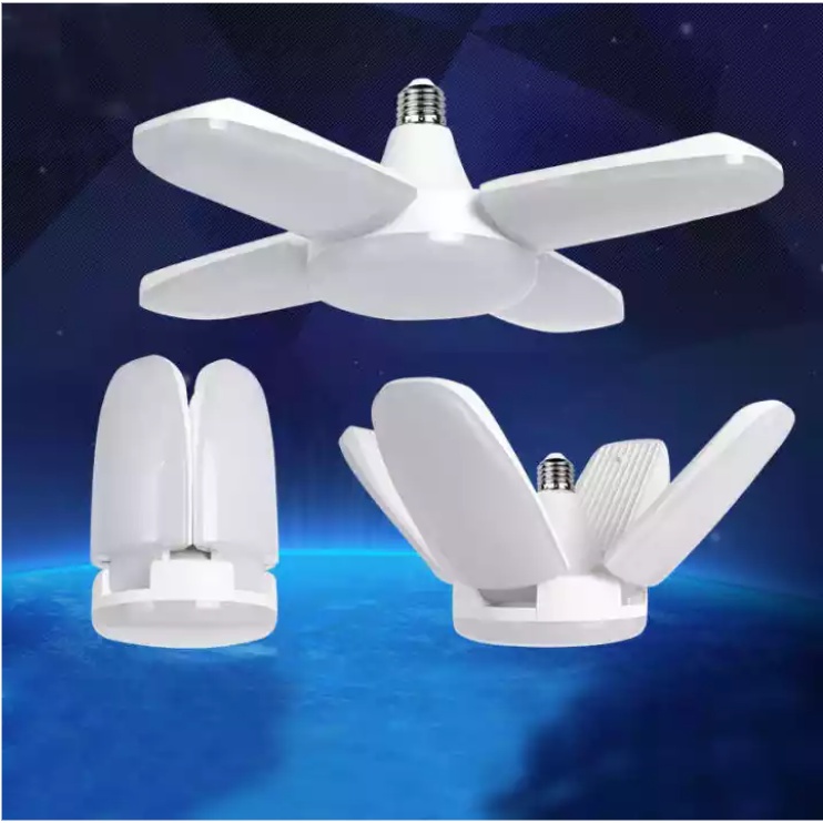 LED Folding Light Bulb Deformable Lamp Adjustable Ceiling Lamp Mini Fan ...