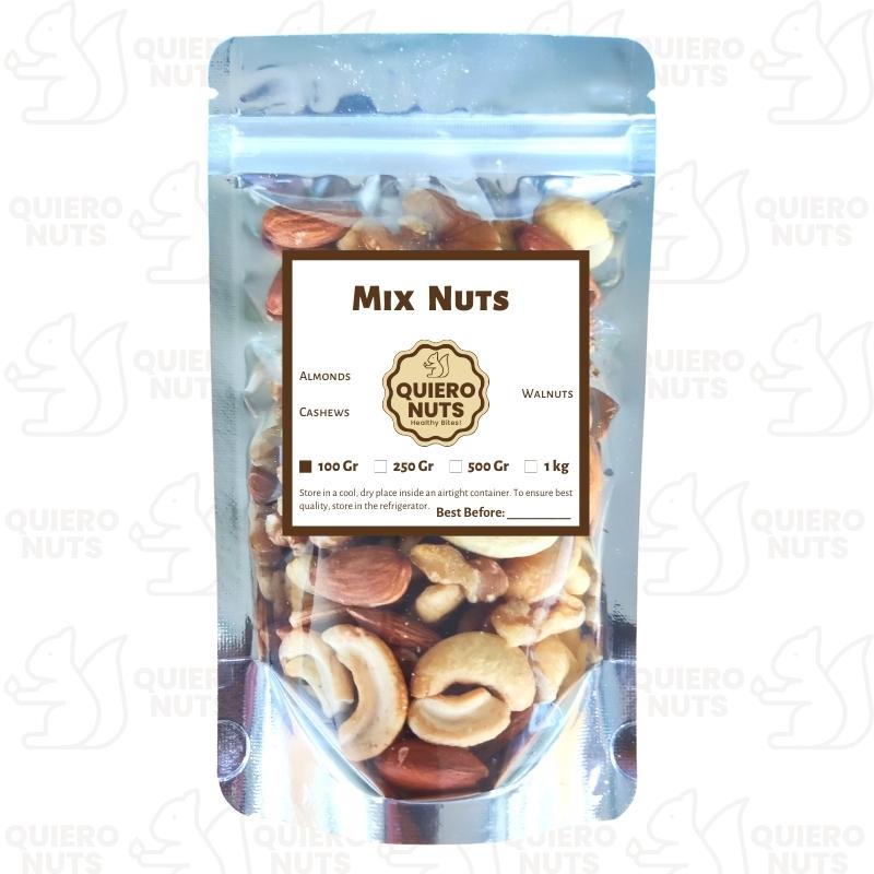 Mix Nuts (Almonds, Walnuts and Cashew 33,3% each) | Shopee Philippines