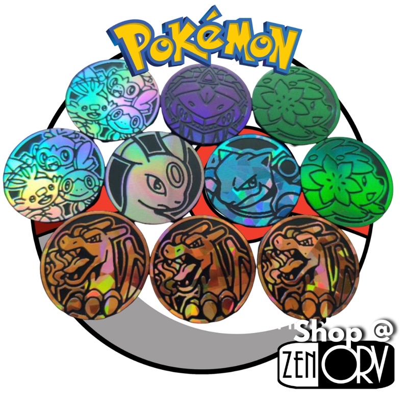 Pokemon Coin Pin Token for PokemonCard TCG Card | Shopee Philippines