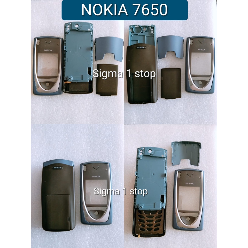 Nokia 7650 CASING FULL SET HOUSING BONE FRAME Old School CASING ...
