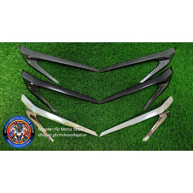 HONDA CLICK EYE SIDE OR HEADLIGHT GARNISH V2 | Shopee Philippines