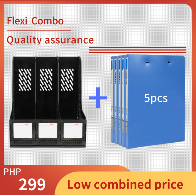 Desk File Rack Organizer With File Holder | Shopee Philippines