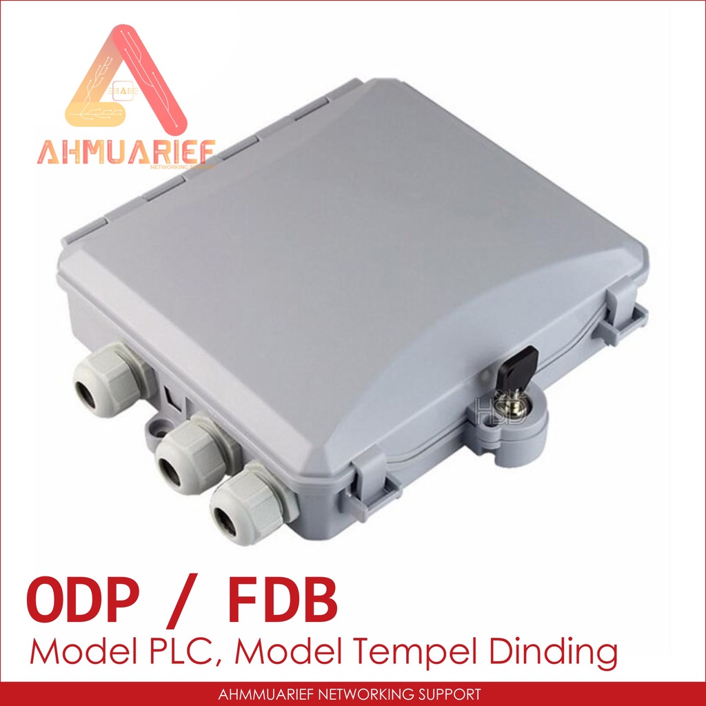 Plc Model ODP FDB 8 Core Box Fiber Optic Optical Distribution Point Box ...
