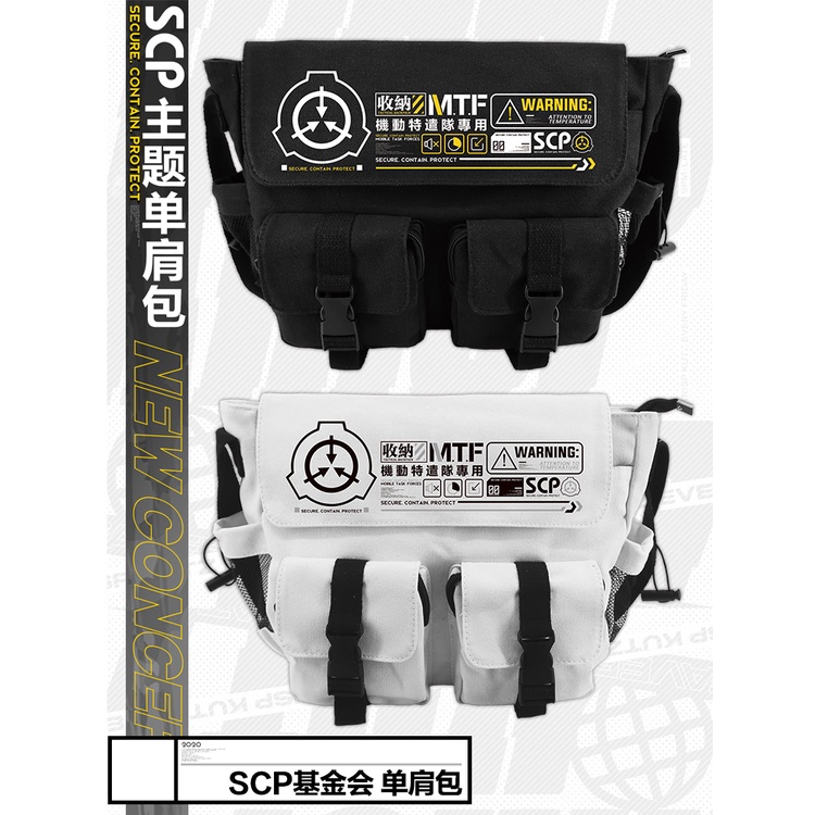 Anime SCP Foundation Mobile Task Forces Casual Satchel Shoulder Bag ...