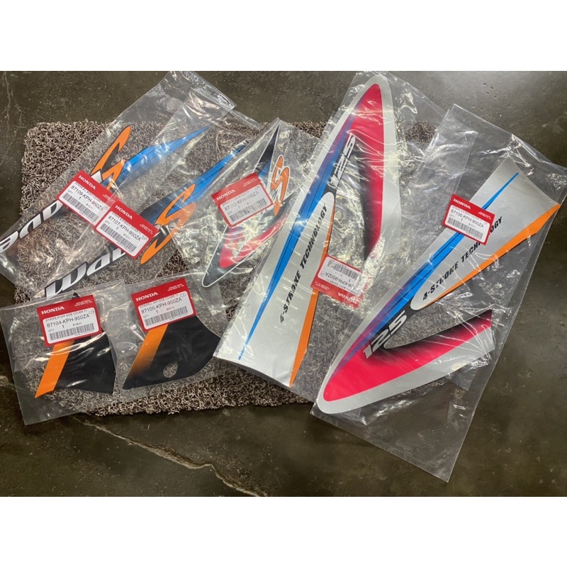 Original Wave125s Sticker (Bilogan) | Shopee Philippines
