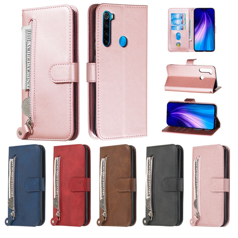 Wallet Case Xiaomi Mi 10 10T Pro Redmi Note 8 7 Pro 8A 7S Y3 Flip Case ...