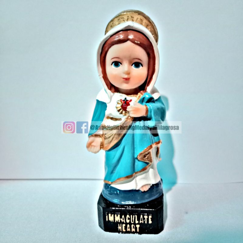 Immaculate Heart of Mary Chibi Bambini Bambino Religious Item Saint ...