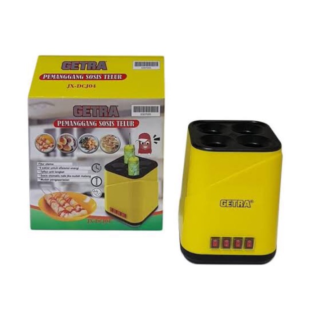 Getra Egg Sausage Grill 4 Holes Jx Hayu -@ Dcj04 / Sostel Grill Machine ...
