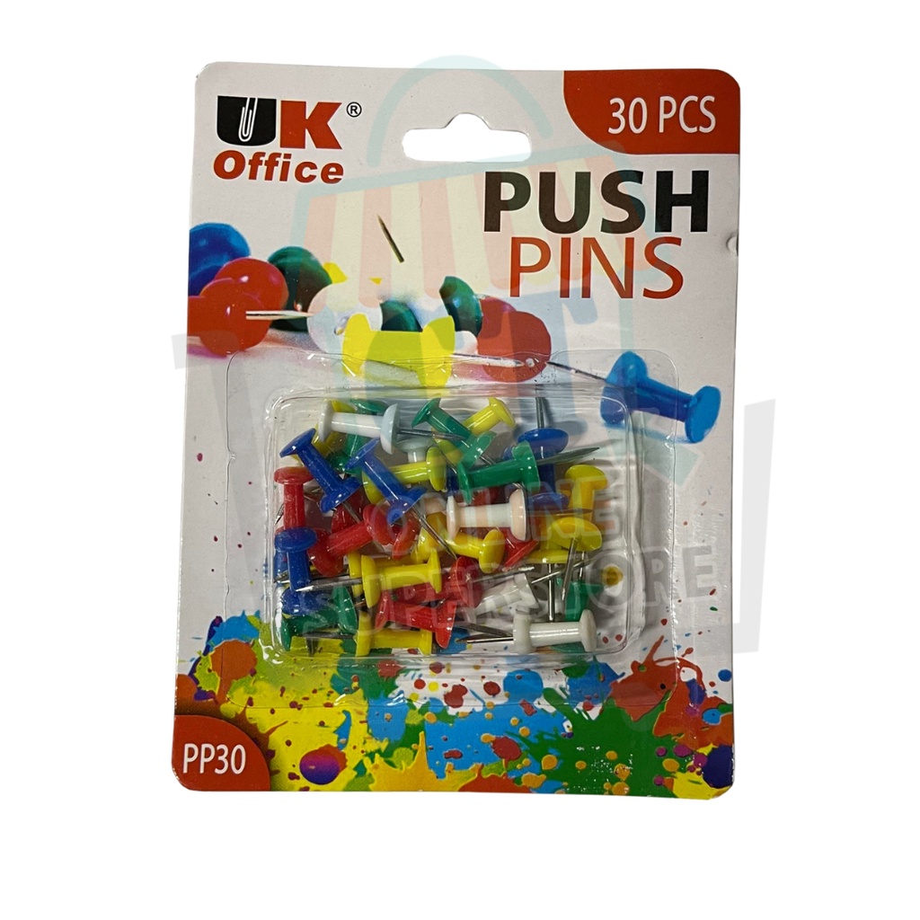 UK Office Push Pins Pack of 100pcs & 50pcs Push Pin | Shopee Philippines