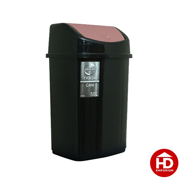 Orocan 50L Trash Can Flip Cover Swing Type #8809 garbage can waste bin ... Orocan 50L Trash Can Flip Cover Swing Type #8809 garbage can waste bin ...