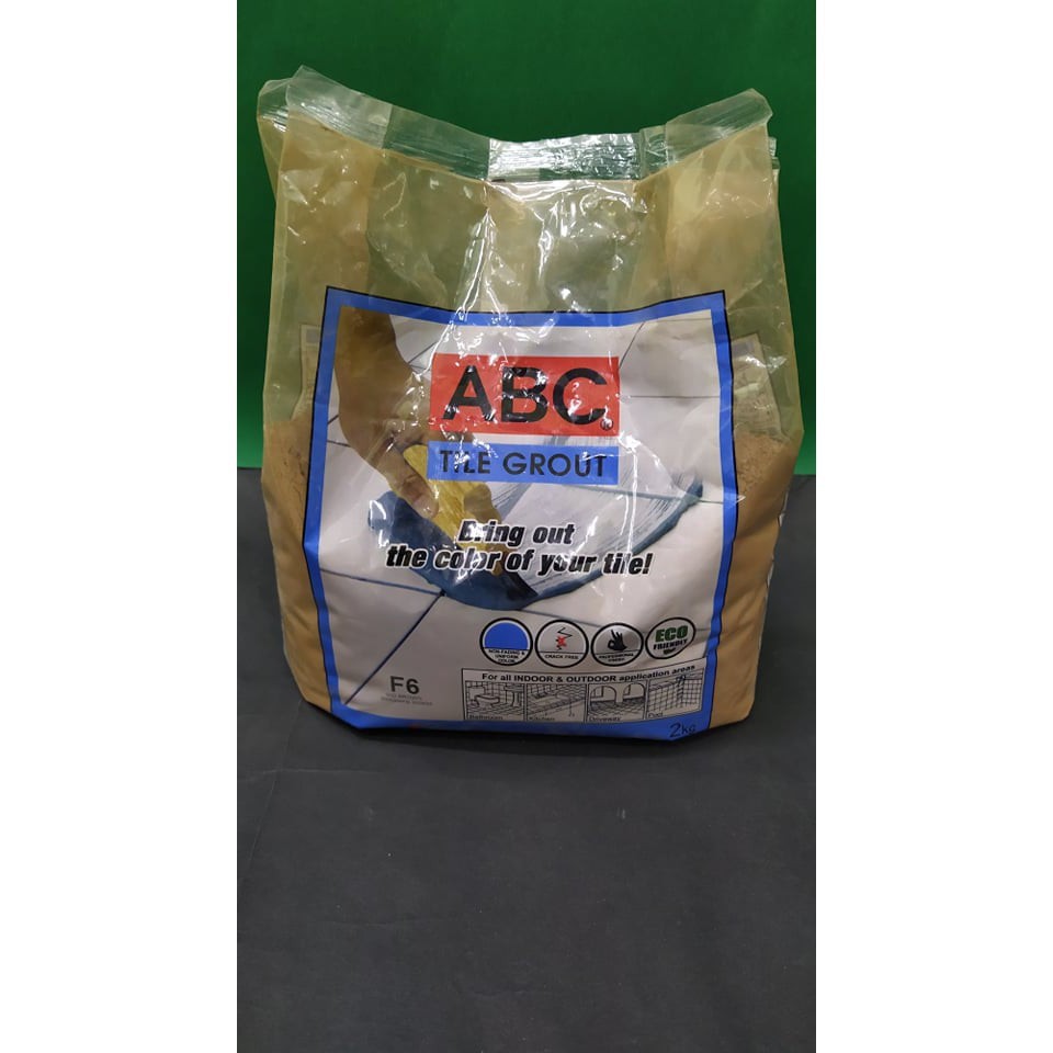 ABC Tile Grout 2kg/pack (Available in different colors) | Shopee ...