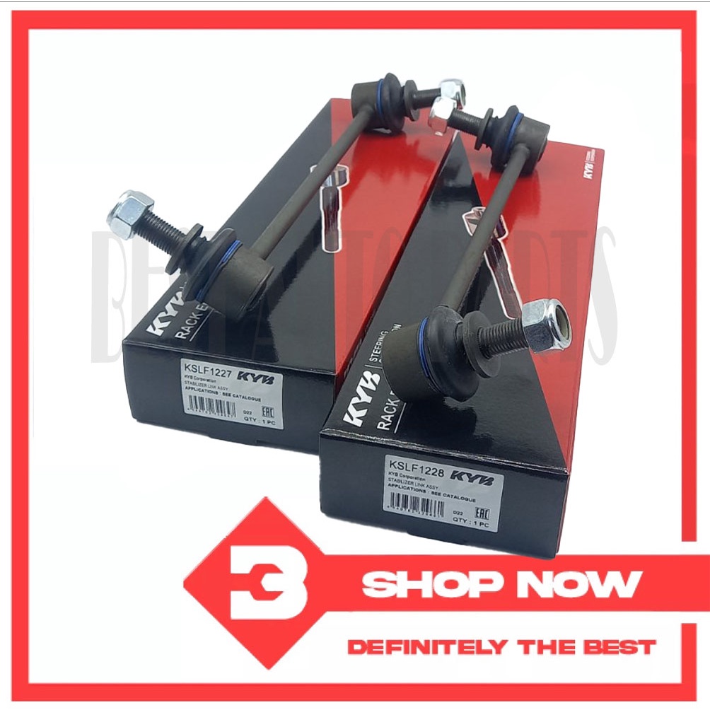 KYB (2pcs) Front Stabilizer Link for Toyota Hiace GDH3## 2.8L 2019-ON ...