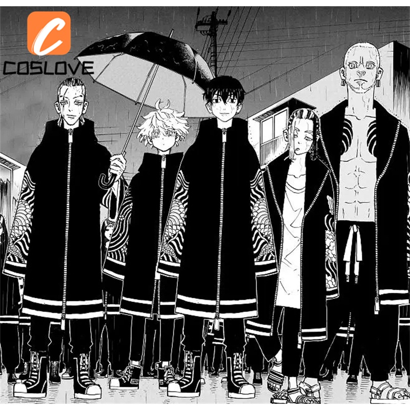 Tokyo Revengers Kawaragi Senju And Wakasa Imaushi Cosplay Clothing ...