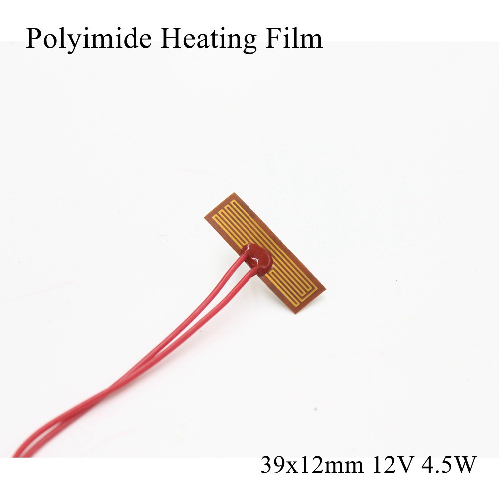 5V 12V 24V PI Heating Film Plate Polyimide Heating Electric Heated ...