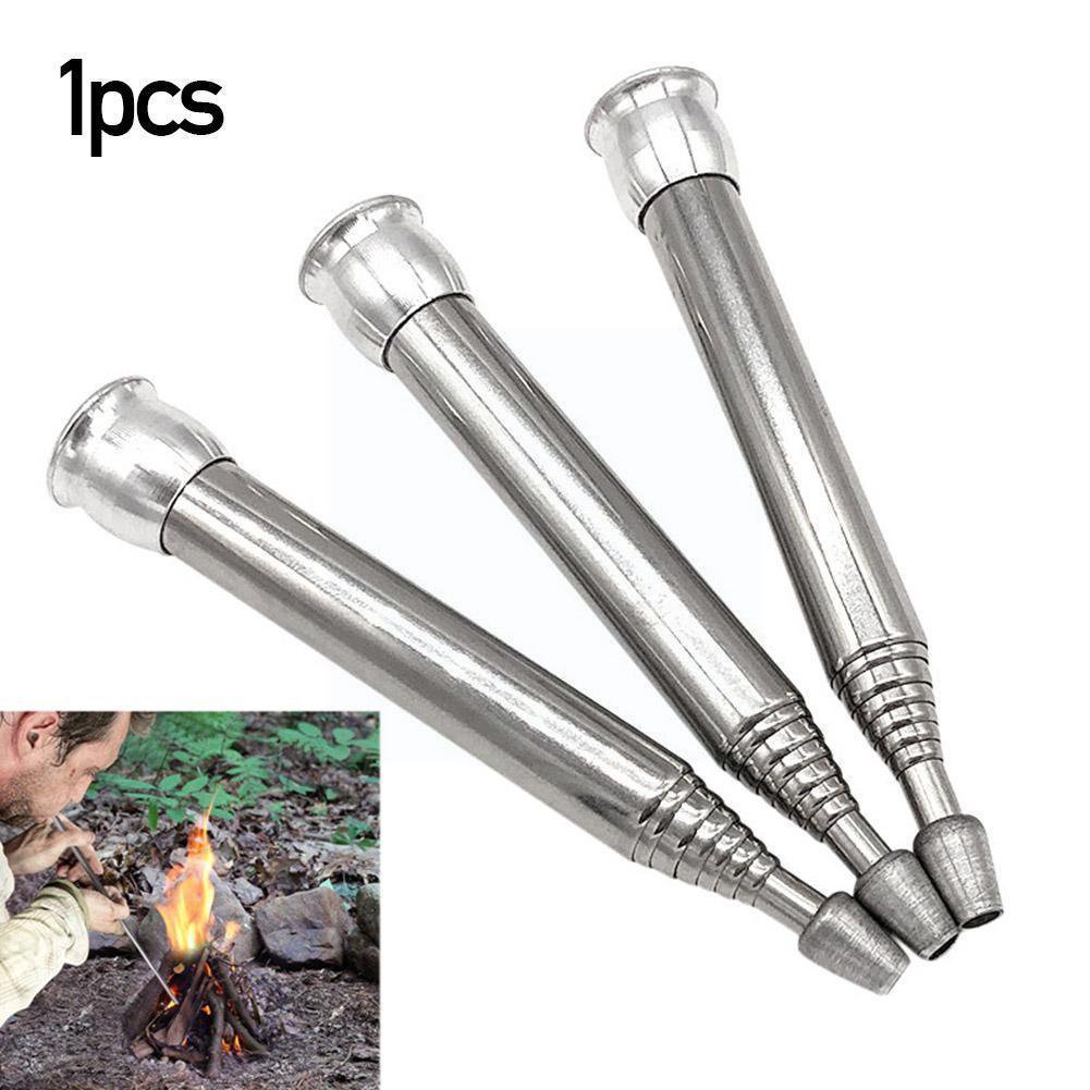 Retractable Fire Tube Camping Picnic Barbecue Fire 6 Fire Blower ...