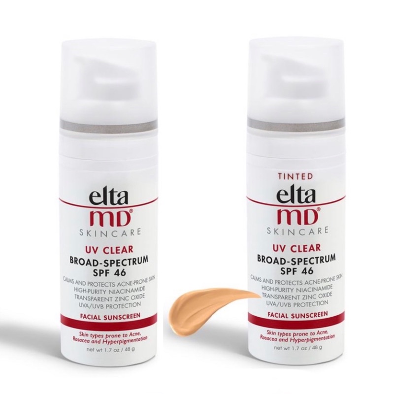 Elta MD UV Clear Broad-Spectrum SPF46 Facial Sunscreen 48g Moisturizing ...
