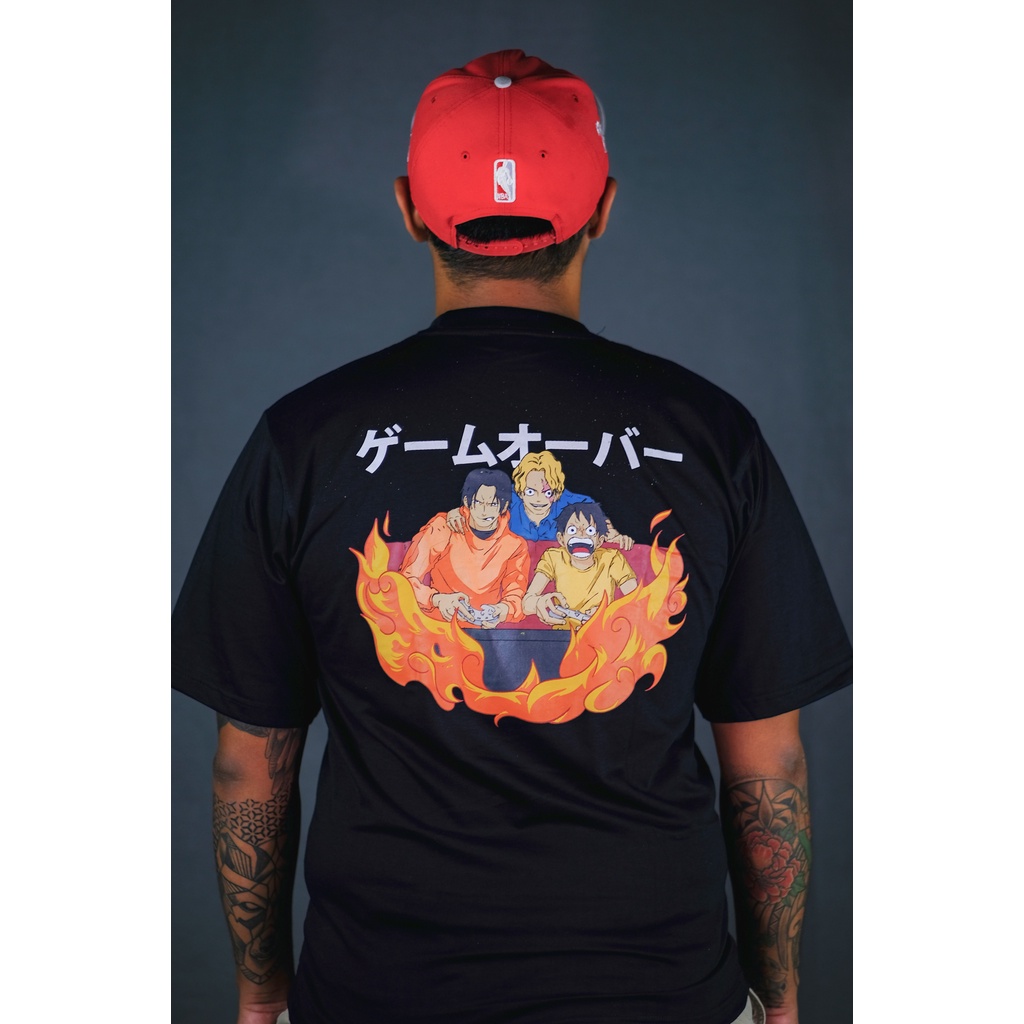 Little Shonen - One Piece Oversized Fit (Black) | Shopee Philippines