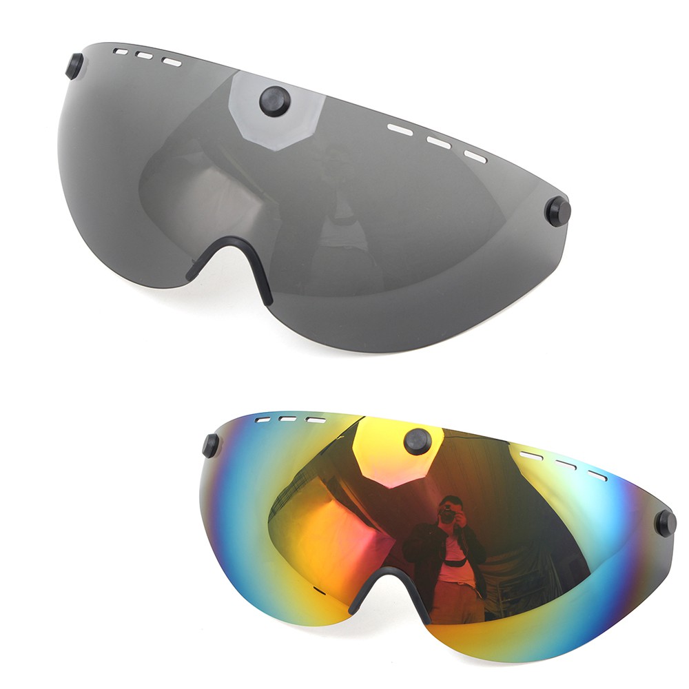 3 Colors Cycling Helmet Lens Aero Triathlon TT Road Bike Helmet Lens ...