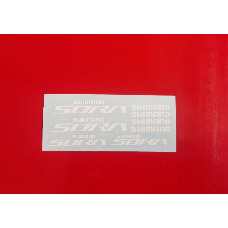 Shimano Sora Bicycle Sticker | Shopee Philippines