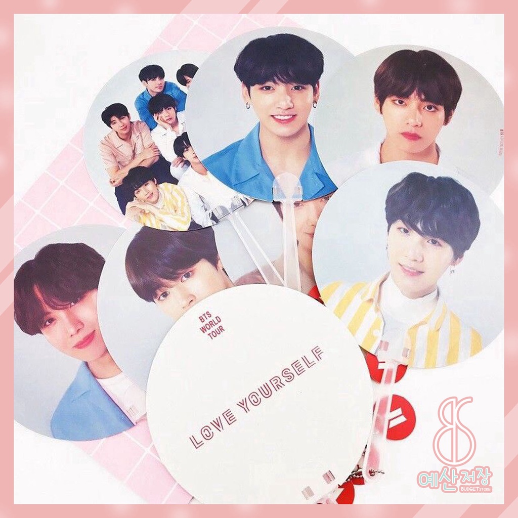 [BS] Mini Hand Fan Kpop BTS BT21 Love Yourself World Yourself - KP205 ...