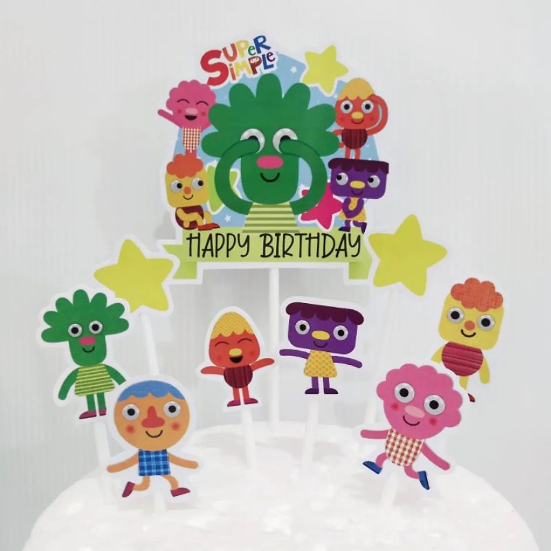 Super SIMPLE SONG CAKE TOPPER | Shopee Philippines