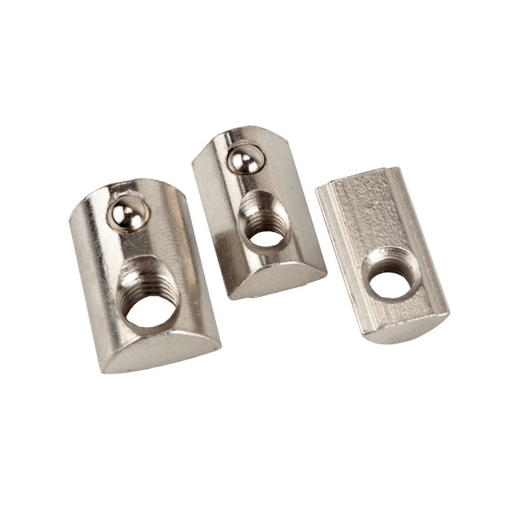 Aluminum Extrusion Profile 2020 3030 4040 4545 CNC M4 M5 M6 M8 Half ...