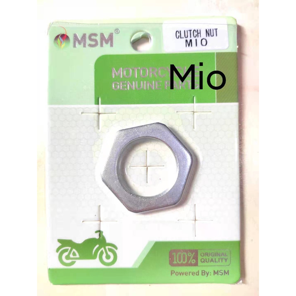 MOTORCYCLE CLUTCH NUT FOR MIO | Shopee Philippines
