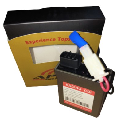 Motorcycle CDI Unit Racing (Dual Band) for Smash 115 - 8 Pins (Grey ...