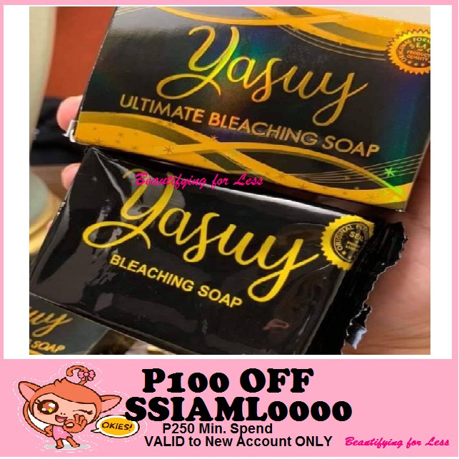 ORIGINAL! YASUY ULTIMATE BLEACHING SOAP | Shopee Philippines
