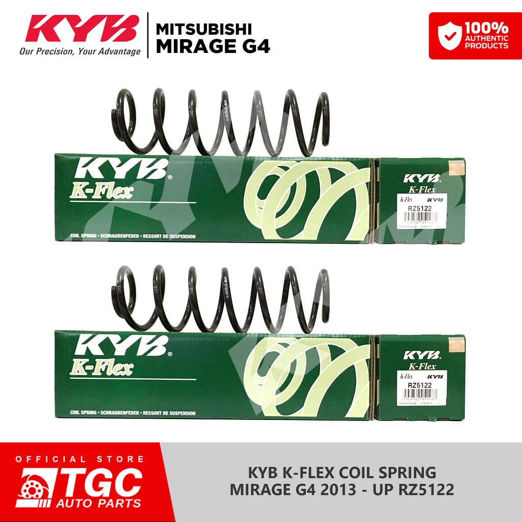 KAYABA KYB K-Flex Coil Spring RZ5122 (REAR ) Mitsubishi Mirage G4 2012 ...