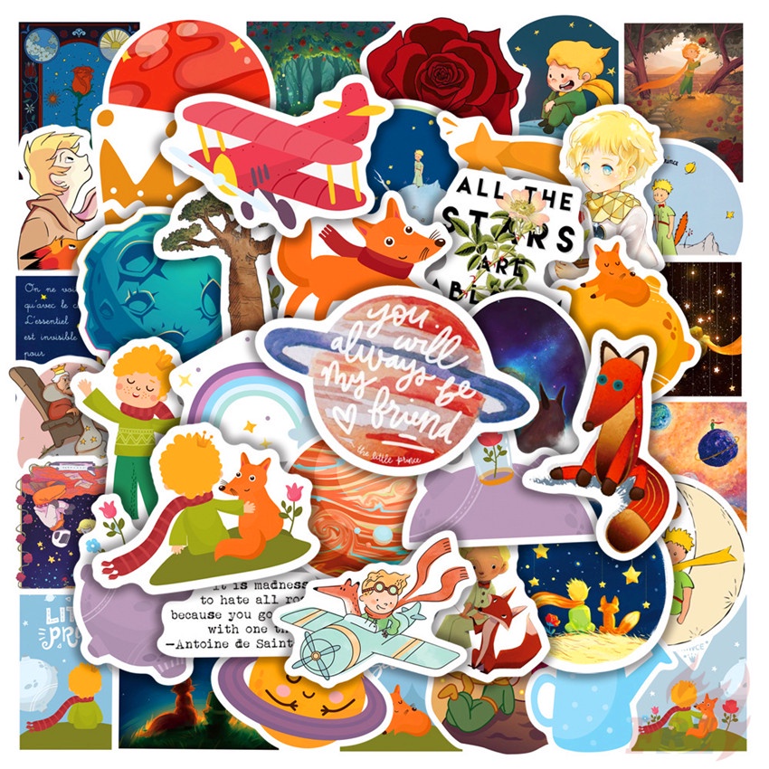 Le Petit Prince Series 01 The Little Prince Stickers 50Pcs/Set DIY ...