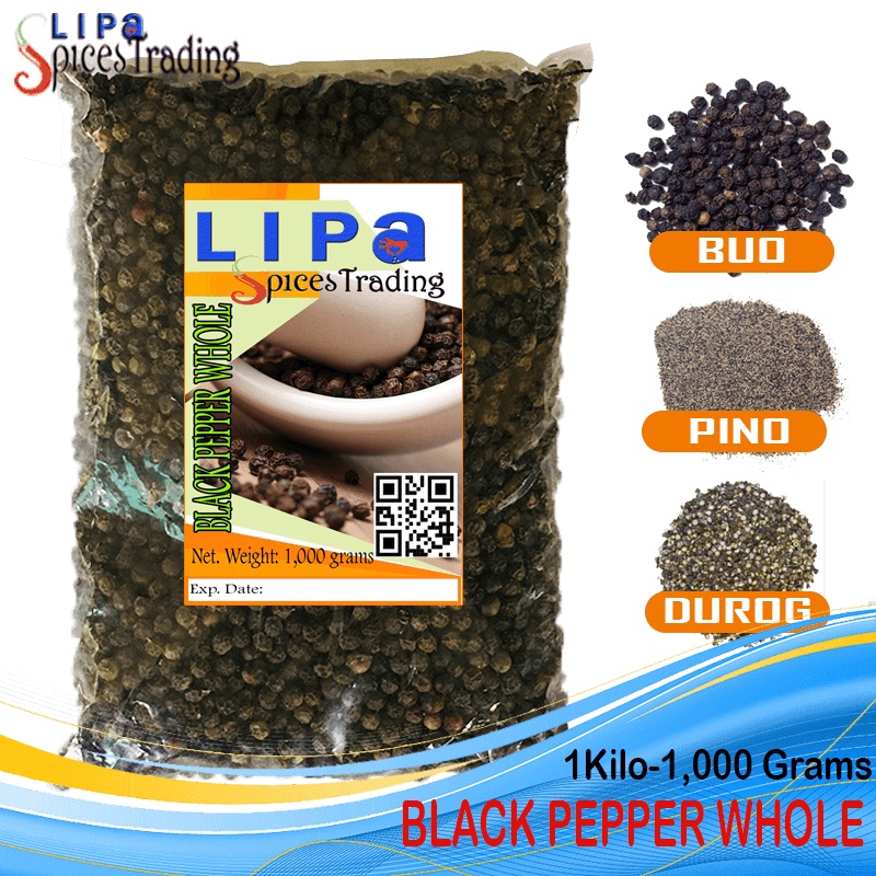 Lipa Spices Trading Black Pepper Paminta Pino Paminta Buo Pamintang ...