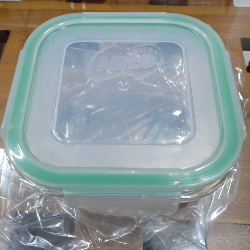 Milo Square Glass Airtight Container | Shopee Philippines