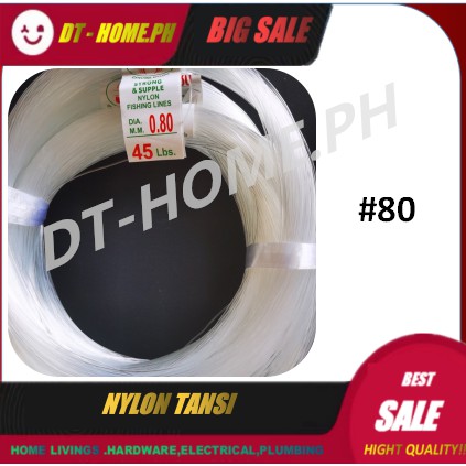 LOW PRICE --- (1ROLL-300G)Nylon Monoline Tansi #60-70-80-90-100-120 ...